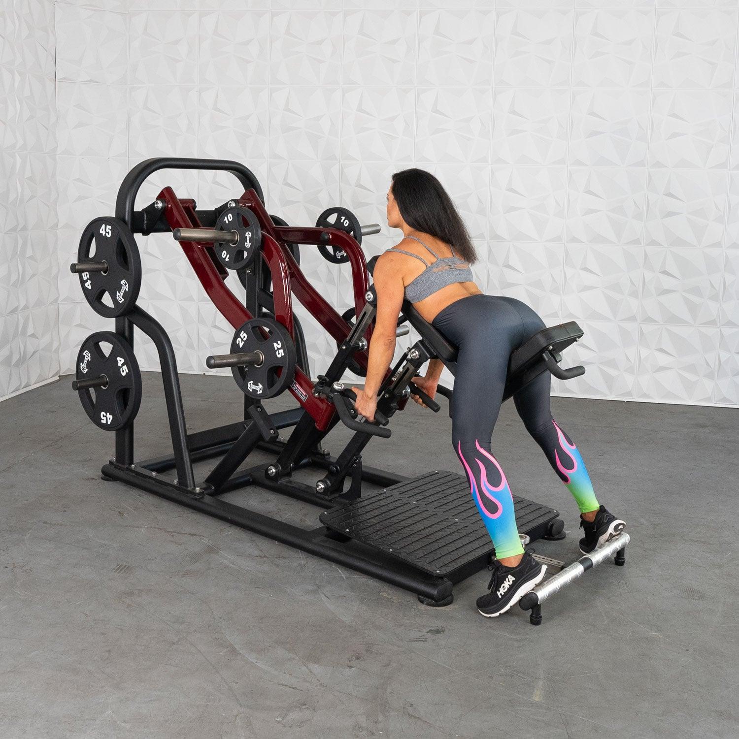 Muscle D Fitness Pro Strength Dynamic Row | Plate-Loaded Back Machine ...